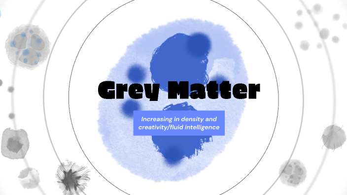 Grey matter increasing in density and creativity/fluid intelligence by ...