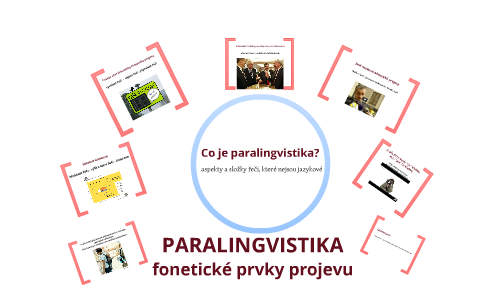 Paralingvistika - fonetické prvky projevu by Iveta Zedníková on Prezi