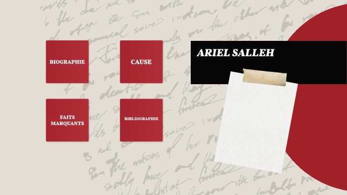 ARIEL SALLEH by Nadia Malagon on Prezi