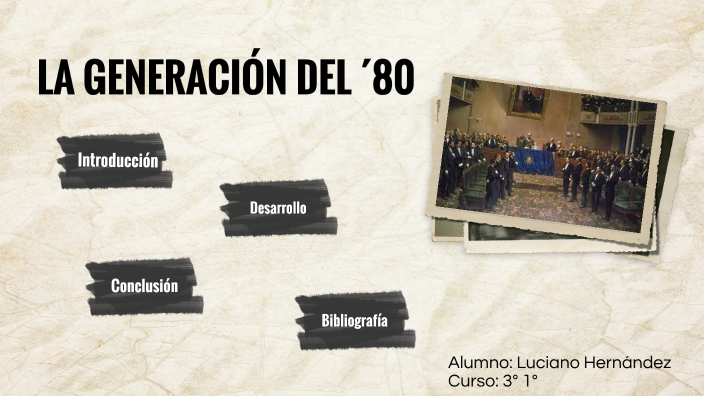 LA GENERACIÓN DEL ´80 by monica samper on Prezi