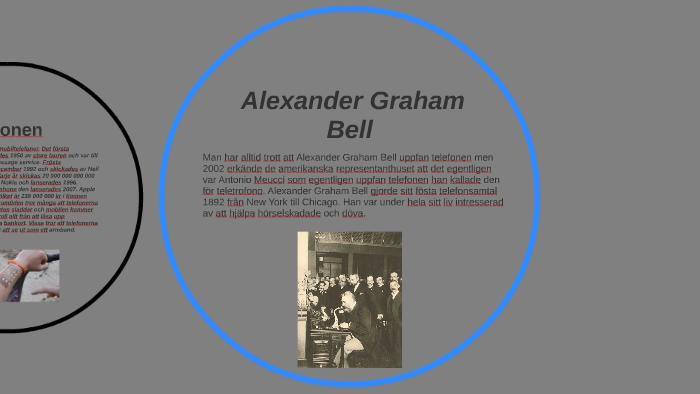 Alexander Graham Bell by Jesper Hedwalls Spetz on Prezi