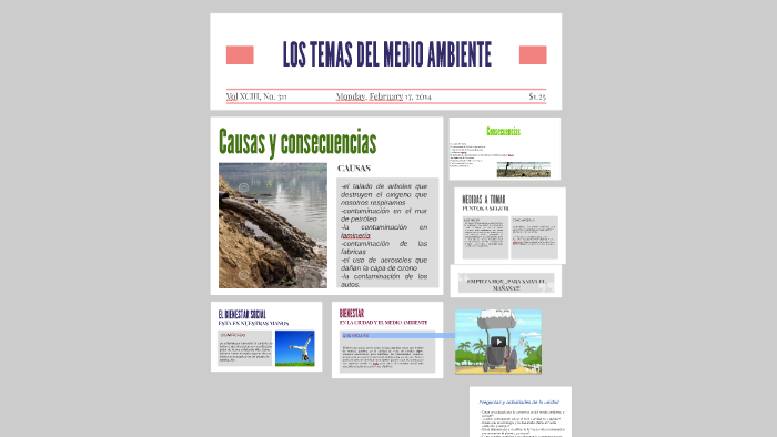 LOS TEMAS DEL MEDIO AMBIENTE by Maria Alonso on Prezi
