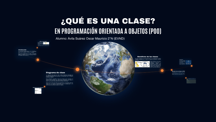 ¿QUÉ ES UNA CLASE EN POO? by Mau Suárez on Prezi