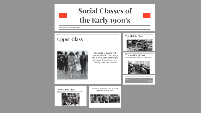 Social Classes of the 1900's by Mackenzie Ortiz on Prezi