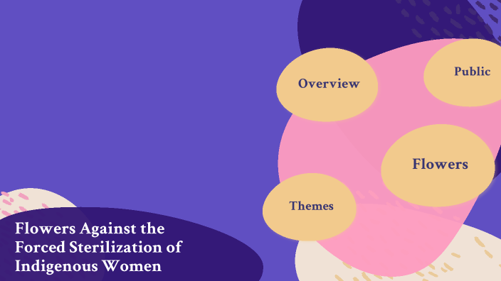 Flower Against The Forced Sterilization of Indigenous Women by Morgan ...