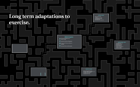 Long term adaptations to exercise. by david cunningham on Prezi
