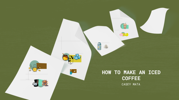 How to make an iced coffee by Casey Mata on Prezi