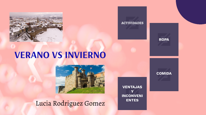 VERANO VS INVIERNO by lucia rodriguez gomez on Prezi
