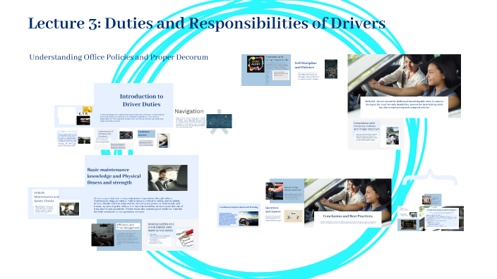 Duties and Responsibilities of Drivers by Nam Sin on Prezi