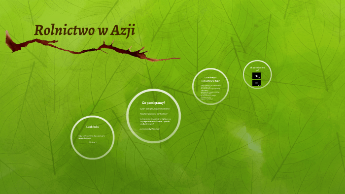 Rolnictwo w Azji by Magda D on Prezi