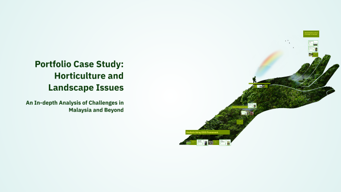 Portfolio Case Study: Horticulture and Landscape Issues by johan alif ...