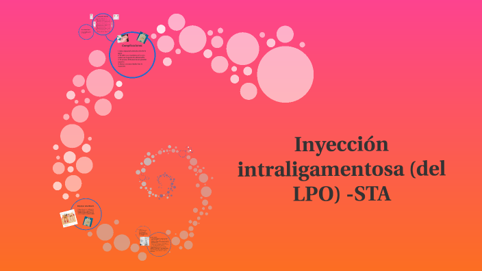 Inyección intraligamentosa by VALERIA LIZETH PORTILLO GODINEZ on Prezi