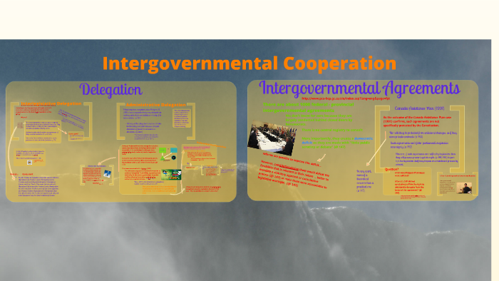 Intergovernmental Cooperation in a Federal State by Larry Chartrand on ...