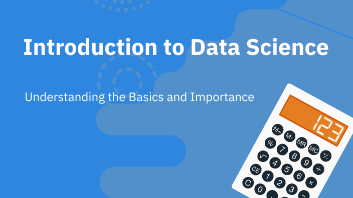 Introduction to Data Science by Hamid Alavi on Prezi