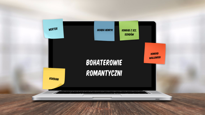 prezentacja bohaterów romantycznych by MIchał on Prezi