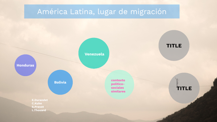 emigracion en America Latina by Sarah PREVOT on Prezi