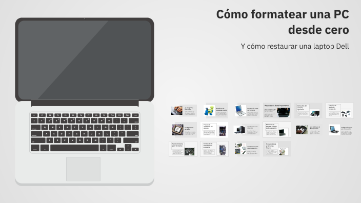 Cómo formatear una PC desde cero y como restaurar una laptop Delll by ...