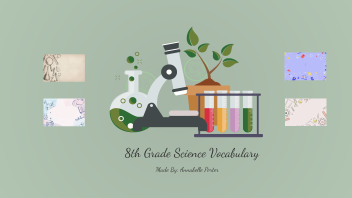 8th Grade Physical Science Vocabulary by Annabelle Porter-S on Prezi