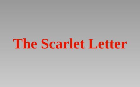 Scarlet Letter by dylan runge