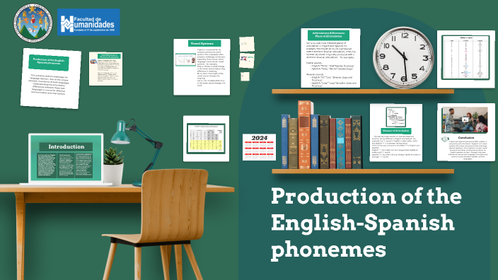 Production of the English-Spanish phonemes by Walter Alquijay on Prezi