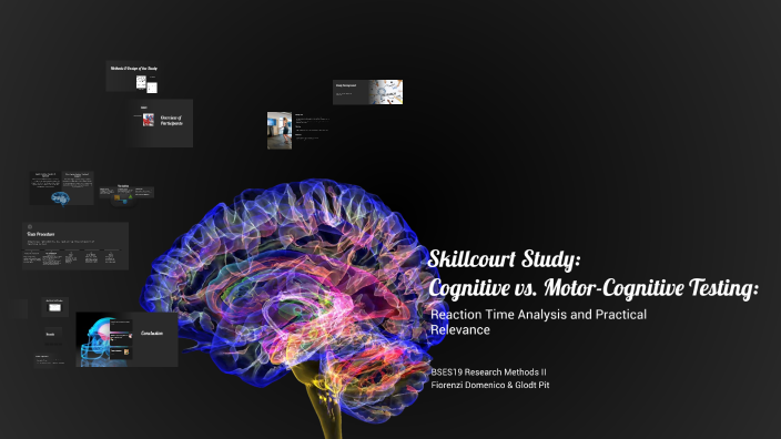 Cognitive vs. Motor-Cognitive Testing: A Comparative Study by Domenico ...