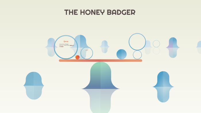 THE HONEY BADGER by ANDREW Pett on Prezi