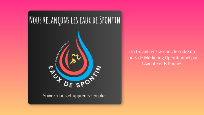 Les eaux de Spontin by Thomas Ayoute on Prezi