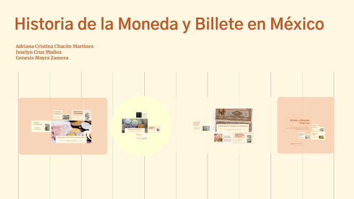 Historia de la Moneda y Billete en México by Cristina Chacón on Prezi