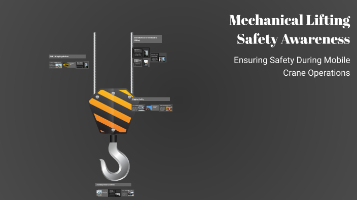 Mechanical Lifting Safety Awareness by Mohamed Ridzuan Mohamed Ariff on ...