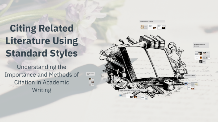 Citing Related Literature Using Standard Styles by Mark Rvin Noir ...