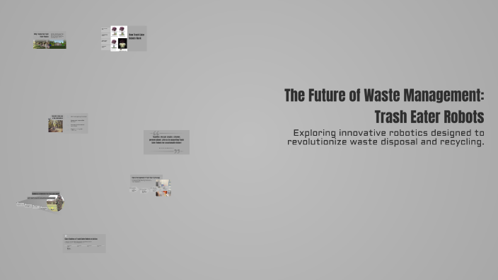 The Future of Waste Management: Trash Eater Robots by chieu vo trang on ...