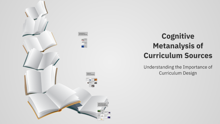 Cognitive Metanalysis of Curriculum Sources by Yogui Snow on Prezi