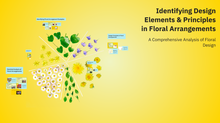 Identifying Design Elements & Principles in Floral Arrangements by ...