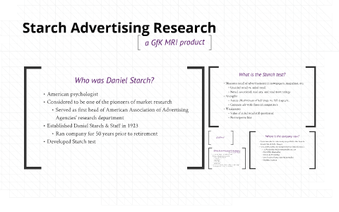 Starch Advertising Research by Brittany Walker on Prezi