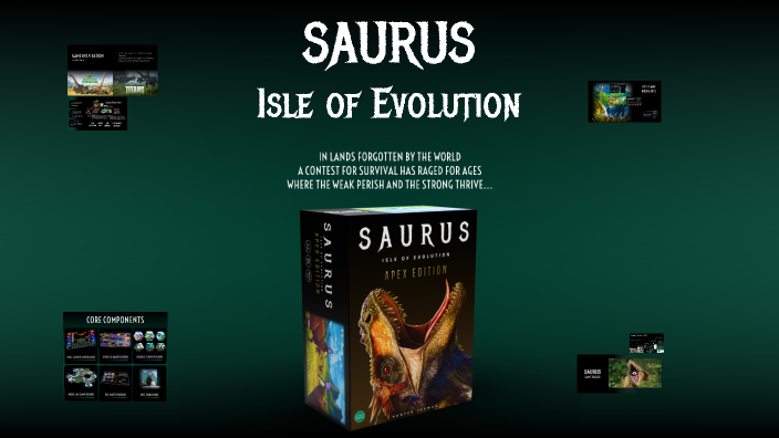 SAURUS: Isle of Evolution - The Ultimate 4x Dinosaur Board Game by ...