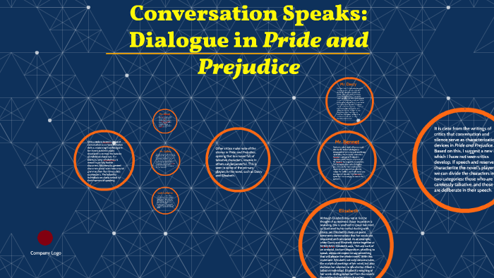 Conversation Speaks: Dialogue in Pride and Prejudice by hannah schuster ...