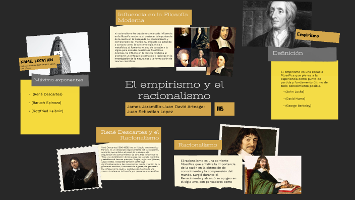 el empirismo y el racionalismo by Jhon Jaramillo on Prezi