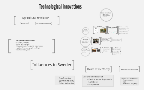 Technological innovations during the Industrial revolution by B P on Prezi