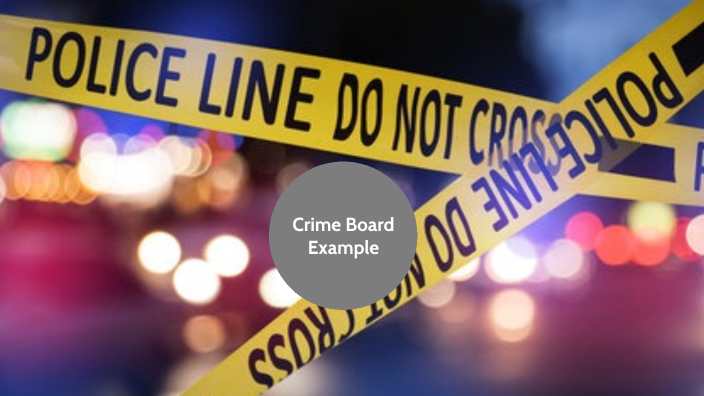 Crime Board Example by Mathew Davis on Prezi