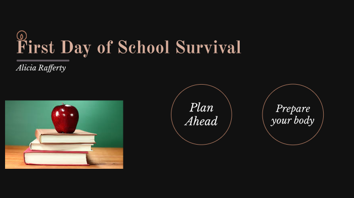 First Day of School Survival Kit by Alicia Rafferty on Prezi