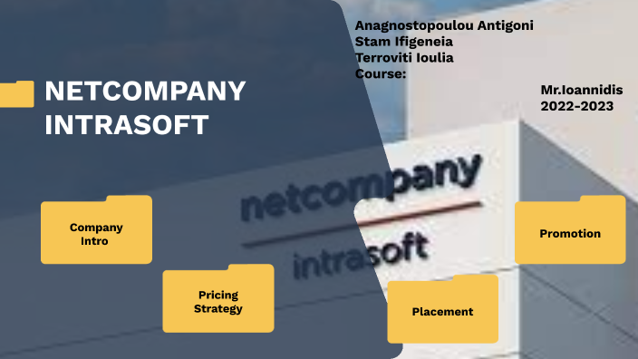 Netcompany-Intrasoft by Antigoni Anagnostopoulou on Prezi