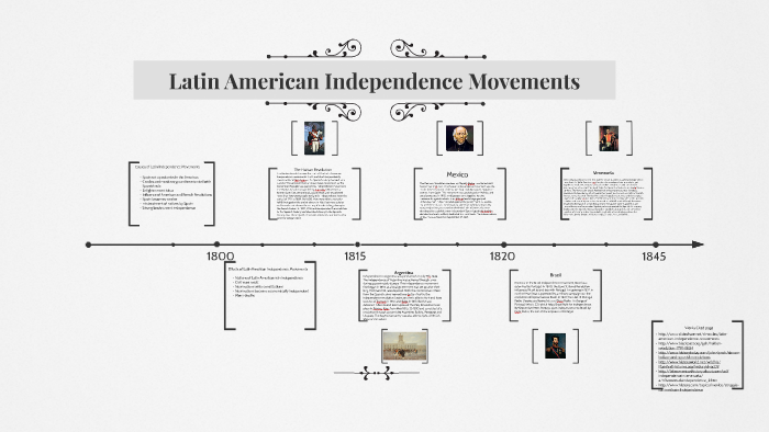Latin American Independence Movements by Kaitlyn Rider on Prezi
