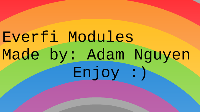 Everfi Modules Presentation By Adam Nguyen On Prezi