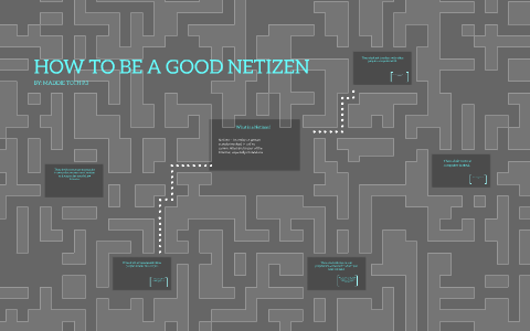 how to be a good netizen by maddie toth on Prezi