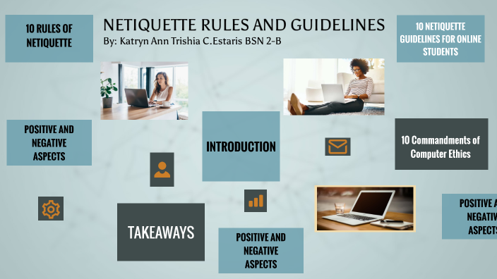 NETIQUETTE RULES AND GUIDELINES by Katryn Ann Trishia C. Estaris on Prezi