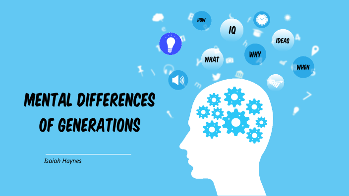 Mental differences of generations by Isaiah Haynes on Prezi