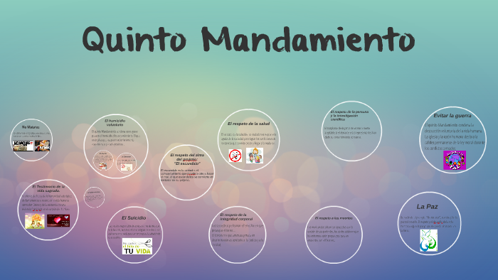 Quinto Mandamiento by pancracia lopez on Prezi