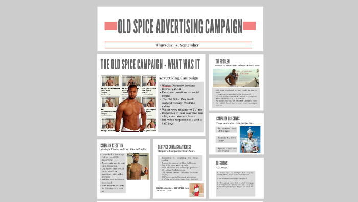 OLD SPICE RESPONSE CAMPAIGN by Katie Lin on Prezi