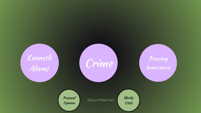 Kenneth Adams' Innocence by Alyssa Peterman on Prezi