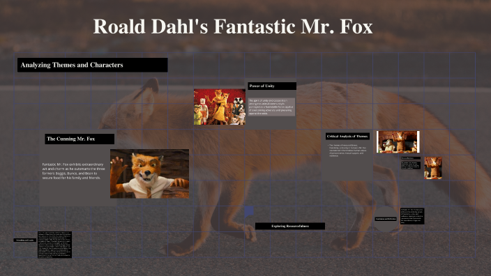 Presentation on Roald Dahl's Fantastic Mr. Fox by William Hernandez on ...